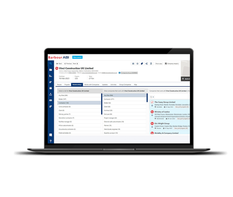 Construction Project Leads | Win More Work | Barbour ABI