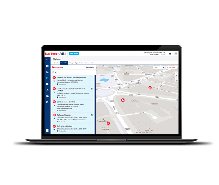 Construction Project Leads | Win More Work | Barbour ABI