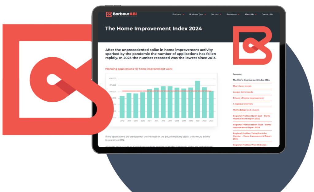 Construction Project Leads & Market Intelligence | Barbour ABI